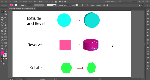 Tìm hiểu về Menu Effect trong Illustrator (Menu hiệu ứng) | NTBlog